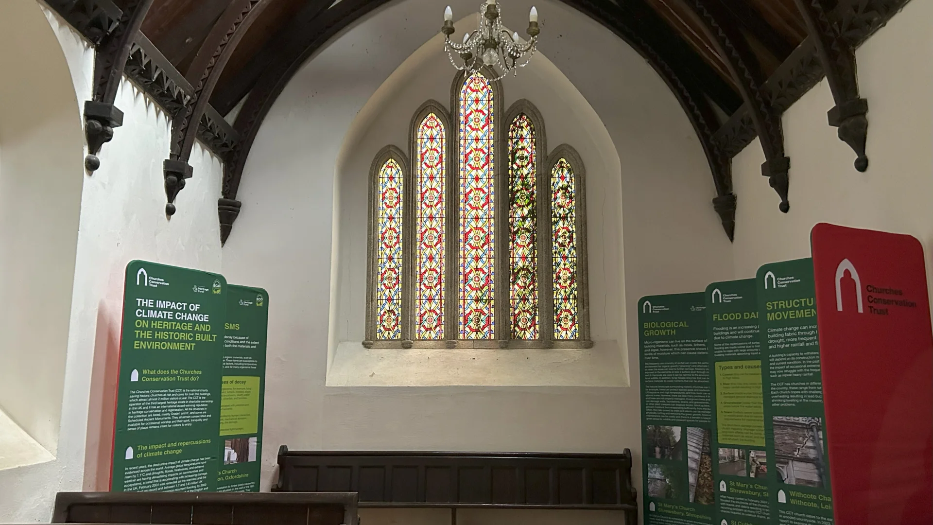 Climate Change Exhibition - Roseland - Churches Conservation Trust