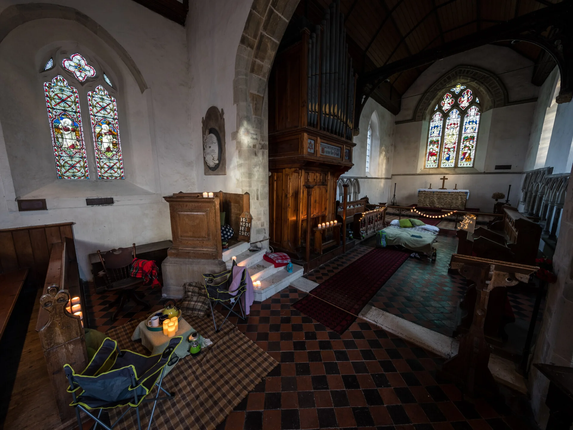 Champing - Churches Conservation Trust