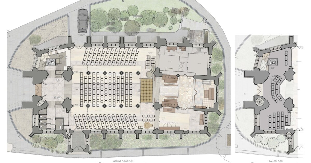 Work begins at St Peter's Church, Sudbury - Churches Conservation Trust